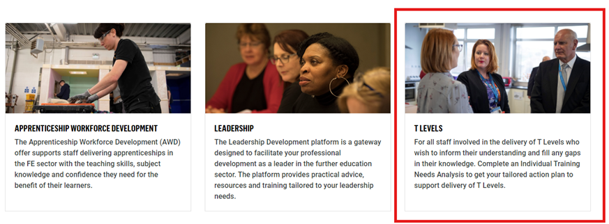 The Education Training Foundation Learning Platform