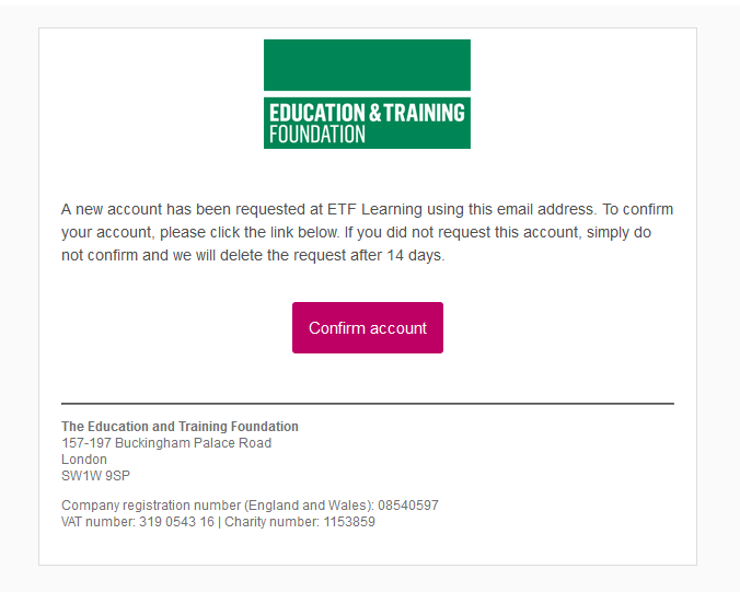 The Education Training Foundation