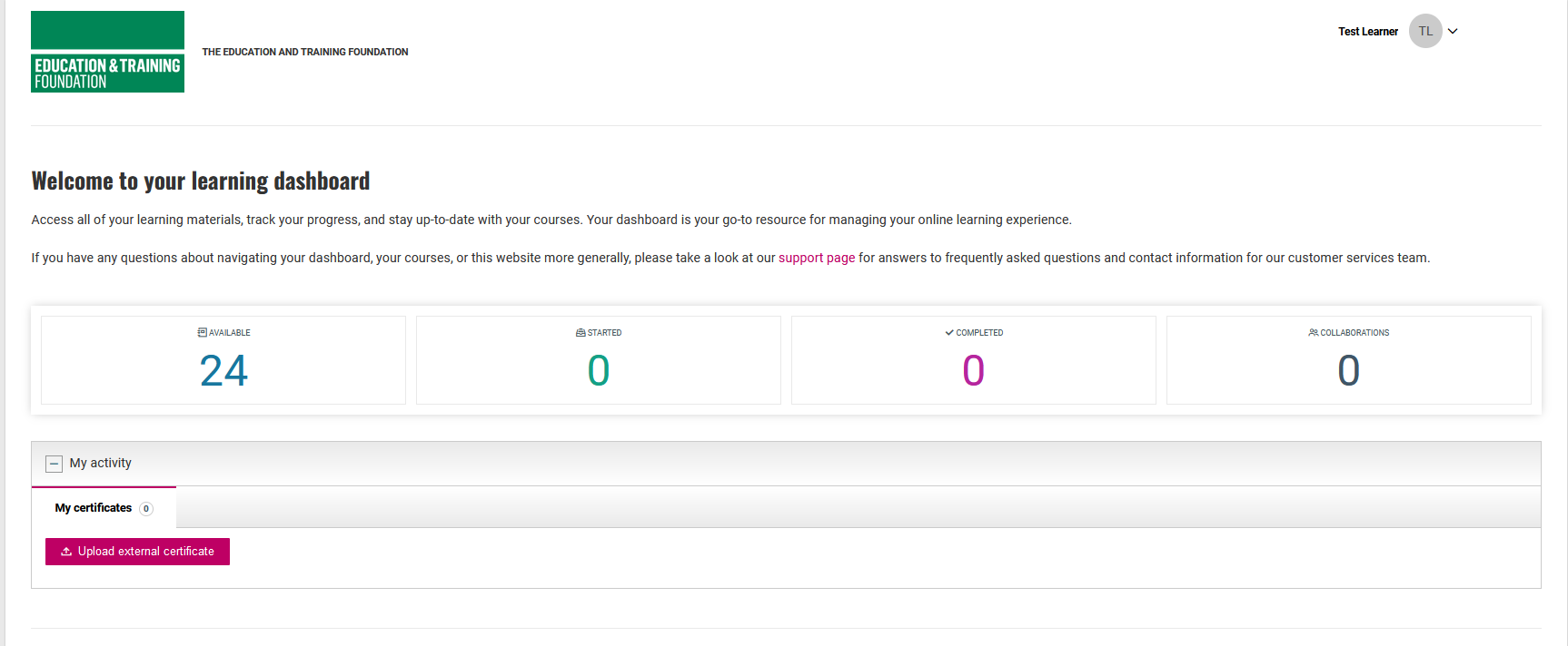 The Education Training Foundation